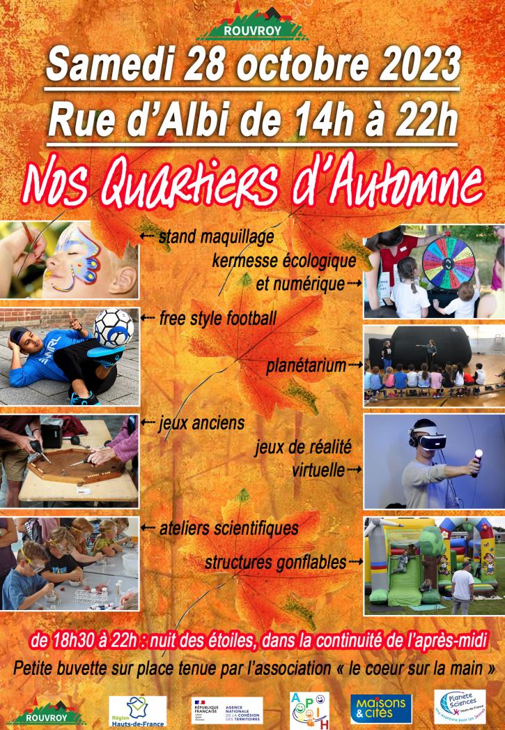 Nos Quartiers d'Automne | Ville de Rouvroy