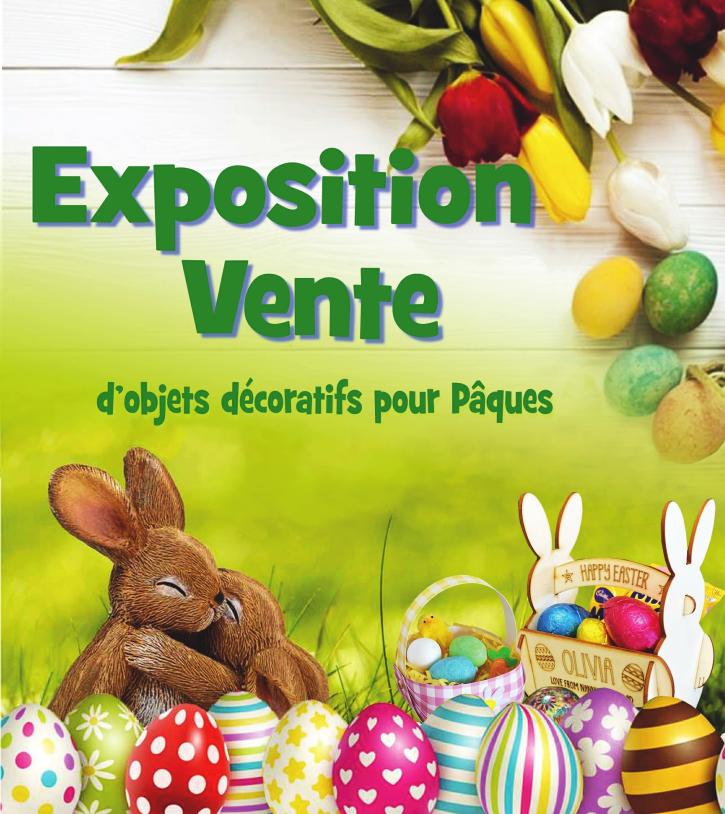 Expo-vente pour Pâques | Ville de Rouvroy